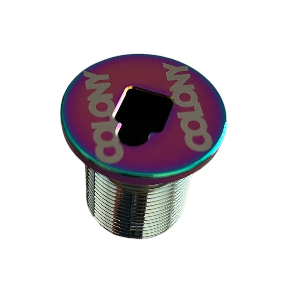 Colony M25 Gabelschraube / Top Bolt Oil Slick – Fourpegsbmx Shop