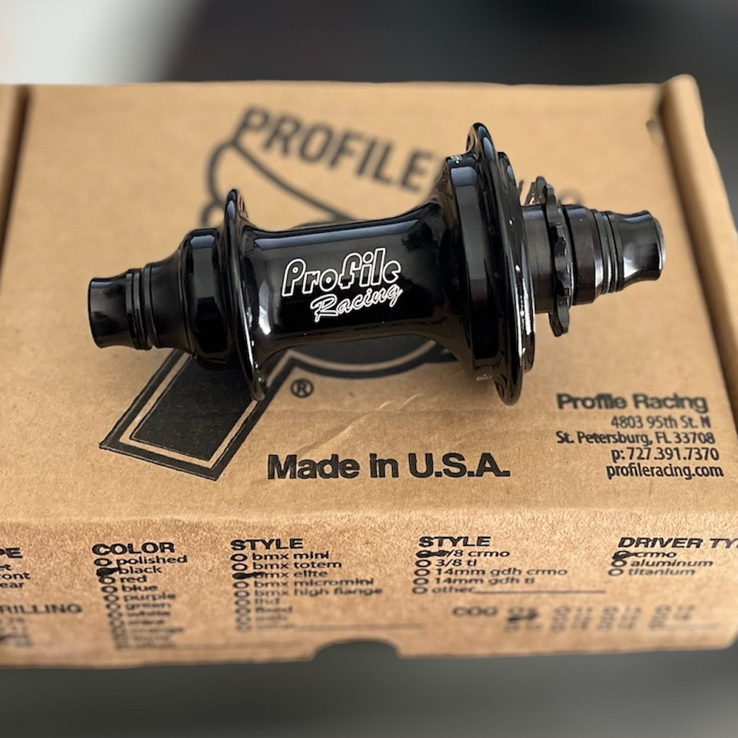 Profile Racing Elite Female RHD Kassette / Cassette Hub Black ...